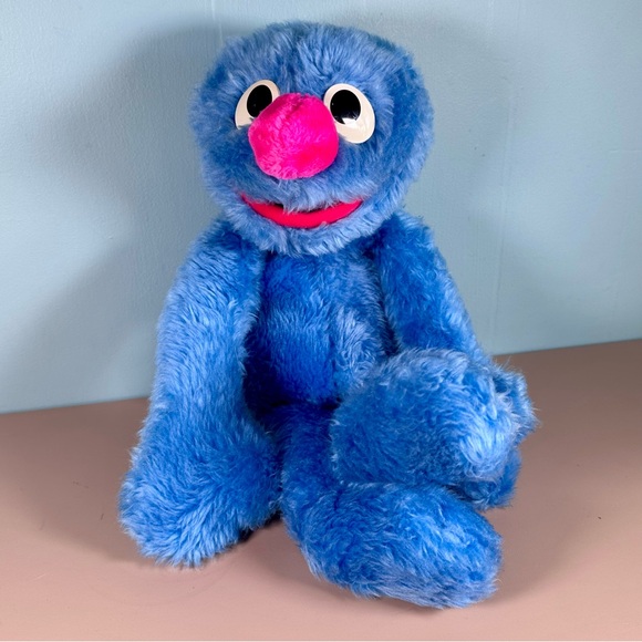 Playskool | Toys | Sesame Street Grover Puppet Playskool Plush Stuffed ...
